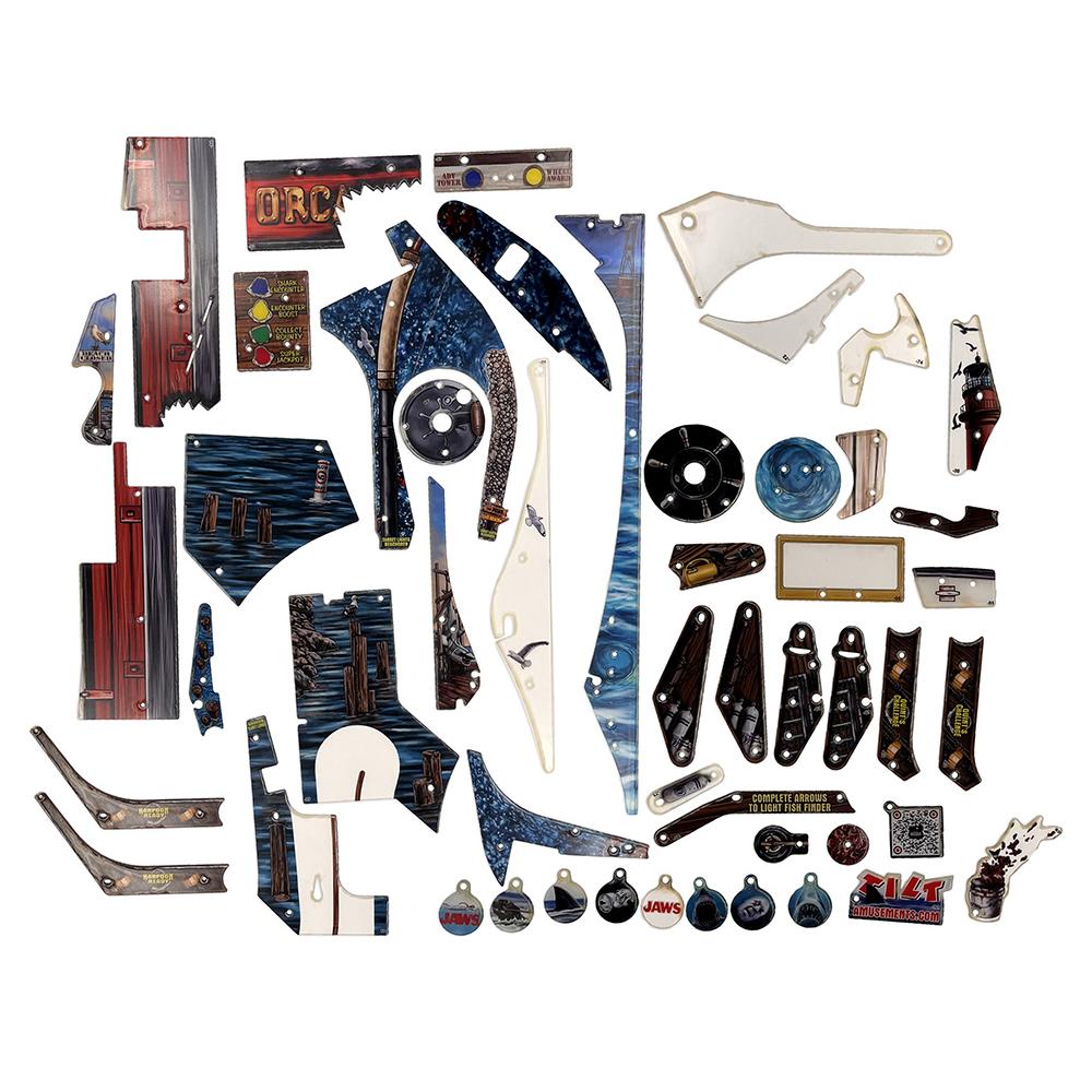 803-5000-V6_803-5000-V7 Jaws Premium & LE Playfield Plastics Set